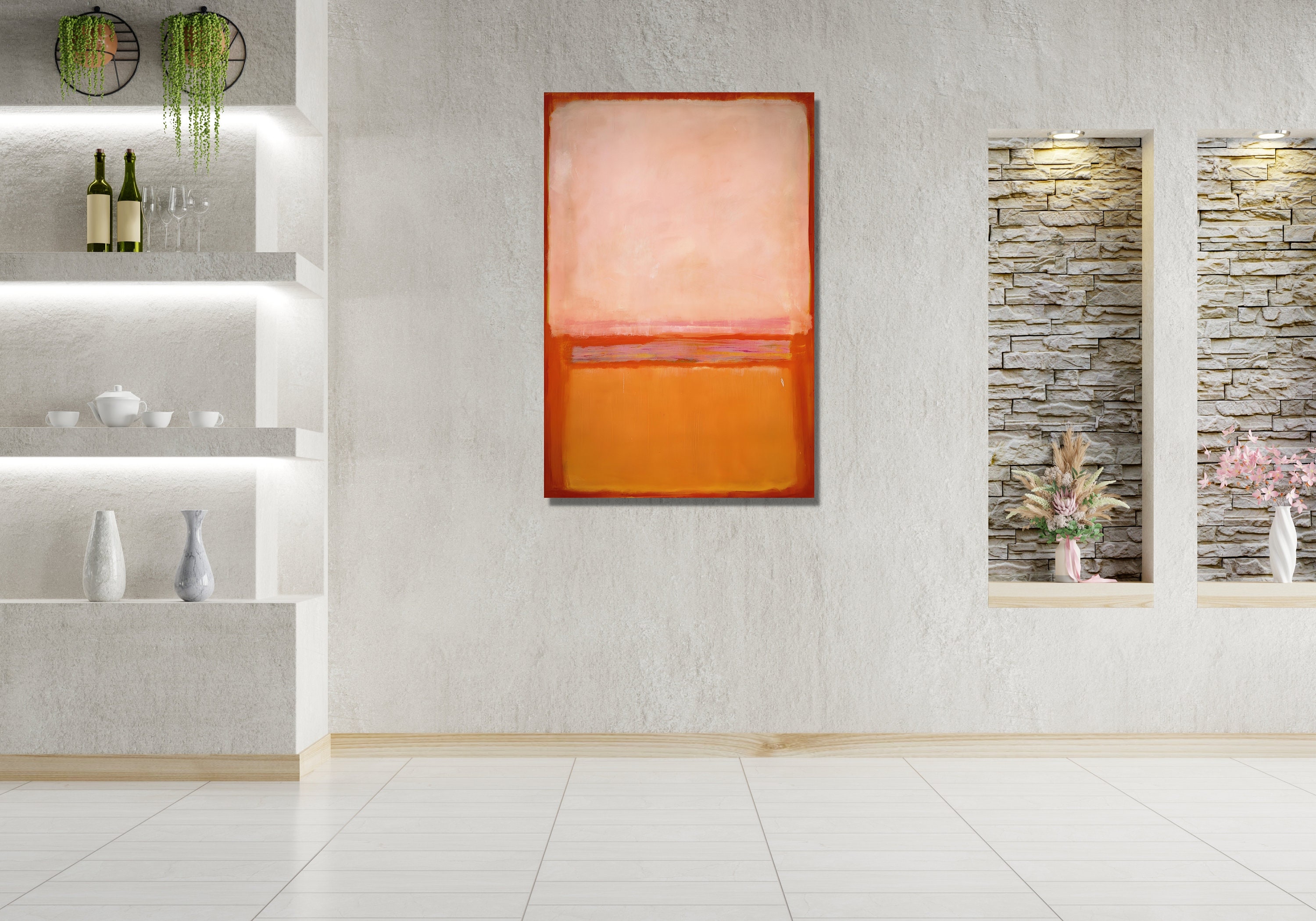 Mark Rothko Canvas Poster Art Mark Rothko Wall Art, Rothko Mix of ...