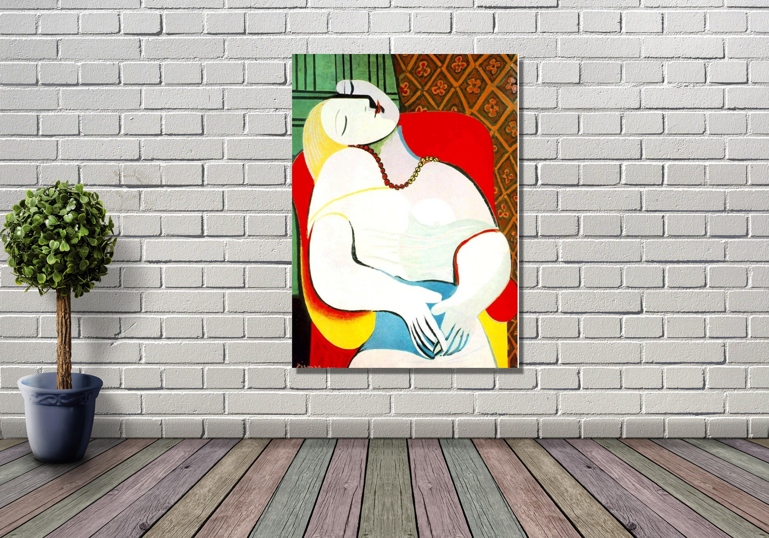 Le Reve by Pablo Picasso, Woman Asleep in an Armchair the Dream, 1932 ...