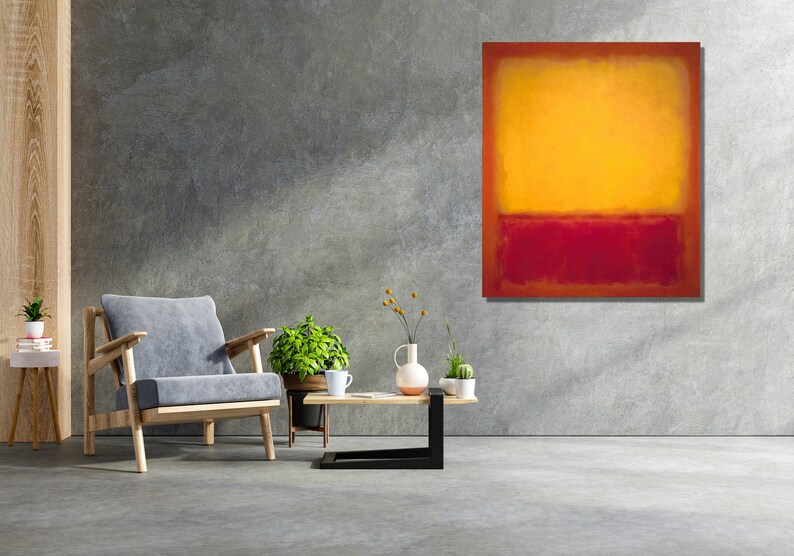 Mark Rothko Wall Art Mark Rothko Poster, Mark Rothko Canvas, Mark ...