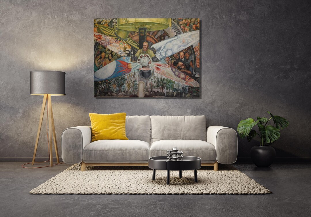 Diego Rivera Canvas Wall Art the Crossroads,diego Rivera Home Decor ...