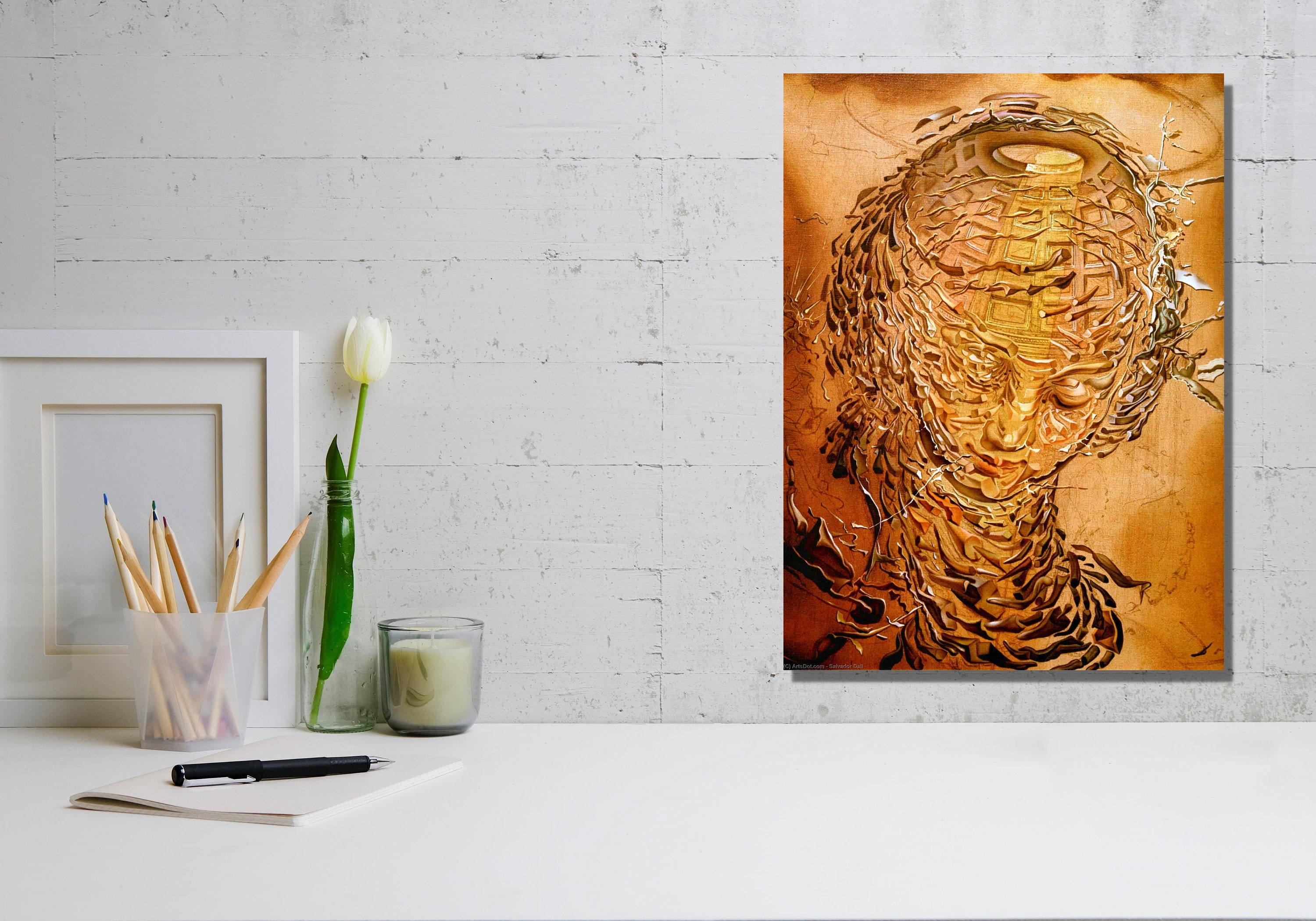 Salvador Dali Exhibition Poster,salvador Dali Canvas Print Salvador ...