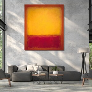 Mark Rothko Wall Art Mark Rothko Poster, Mark Rothko Canvas, Mark ...