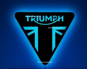 Triumph Neon Sign - Etsy UK