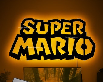 Mario Wall Lights - Etsy