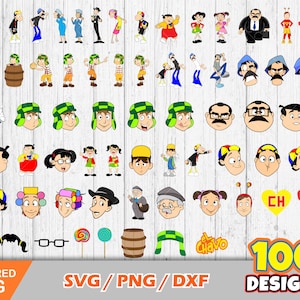 El Chavo del Ocho clipart bundle svg cut files for Cricut / - Etsy España