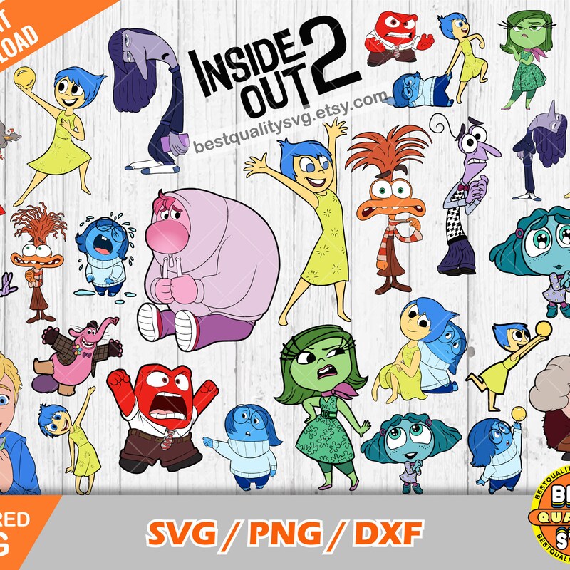 Inside Out Svg Cricut - Etsy