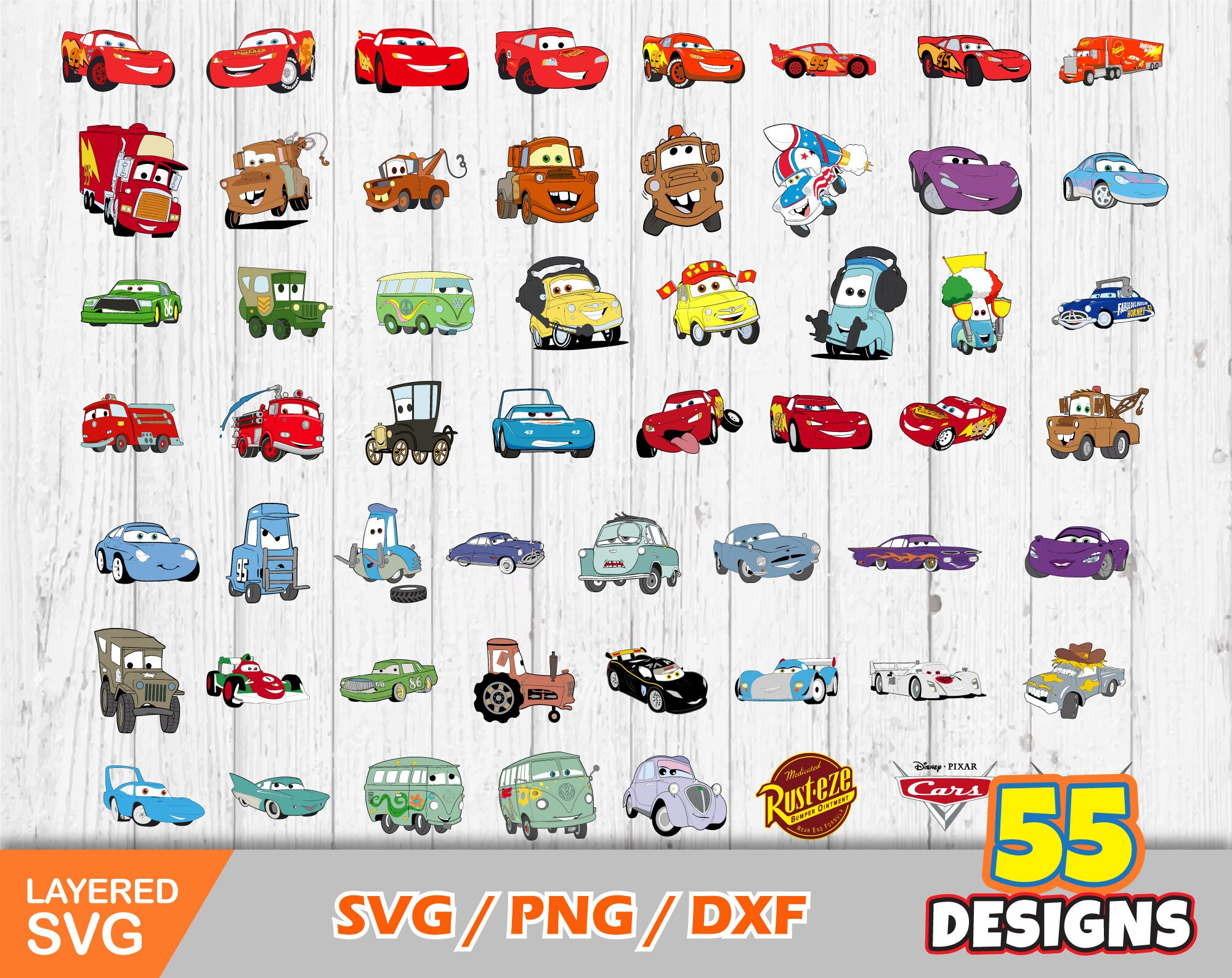 Cars Clipart Bundle Cars SVG Cut Files for Cricut / - Etsy UK