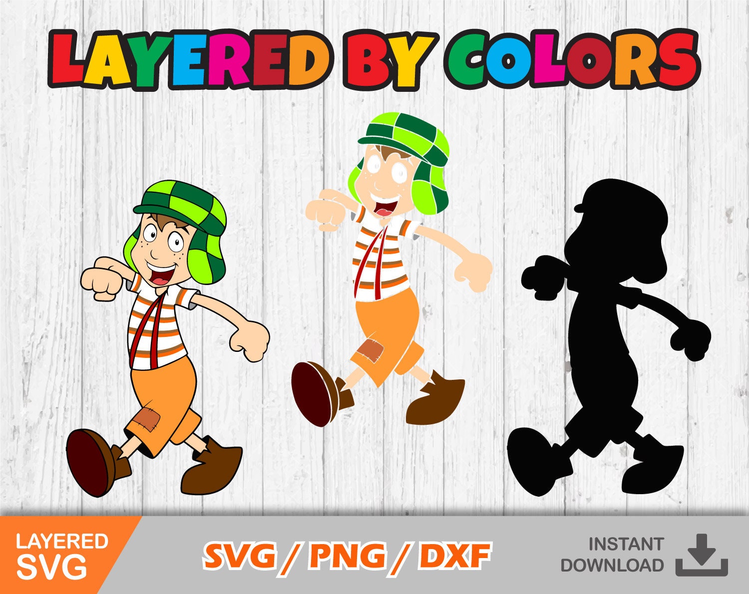 El Chavo Del Ocho Clipart Bundle Svg Cut Files for Cricut / - Etsy ...