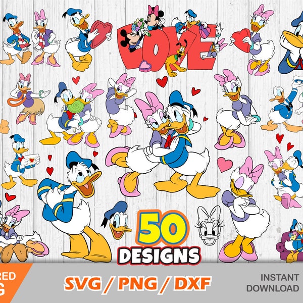Donald Duck Valentines Day - Etsy