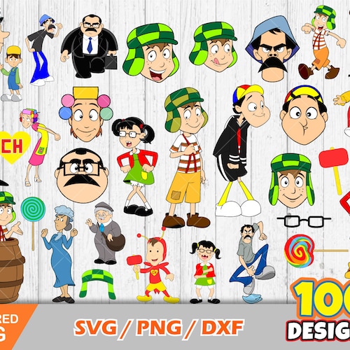 Baby Chavo Del Ocho Cut Files - Etsy