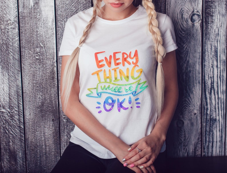 Every Little Thing Will Be Okay Shirt Mental Health Shirt - Etsy