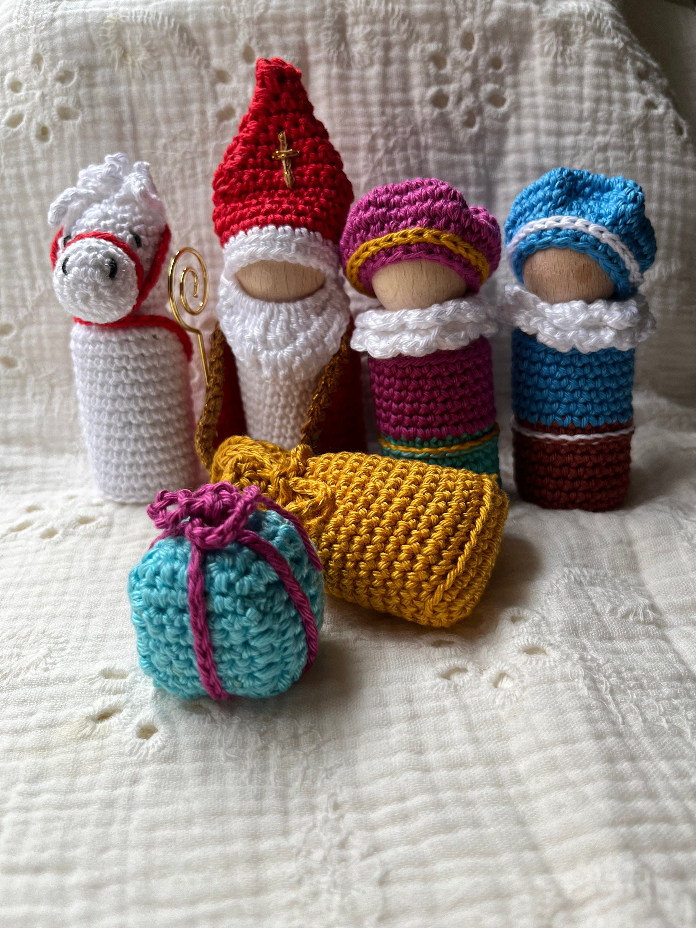 Crochet Pattern Sint and Piet Set - Etsy