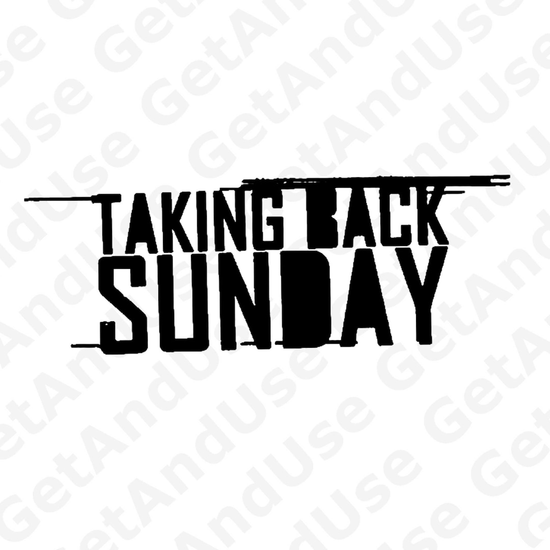 Taking Back Sunday Logo Svg and Png - Etsy