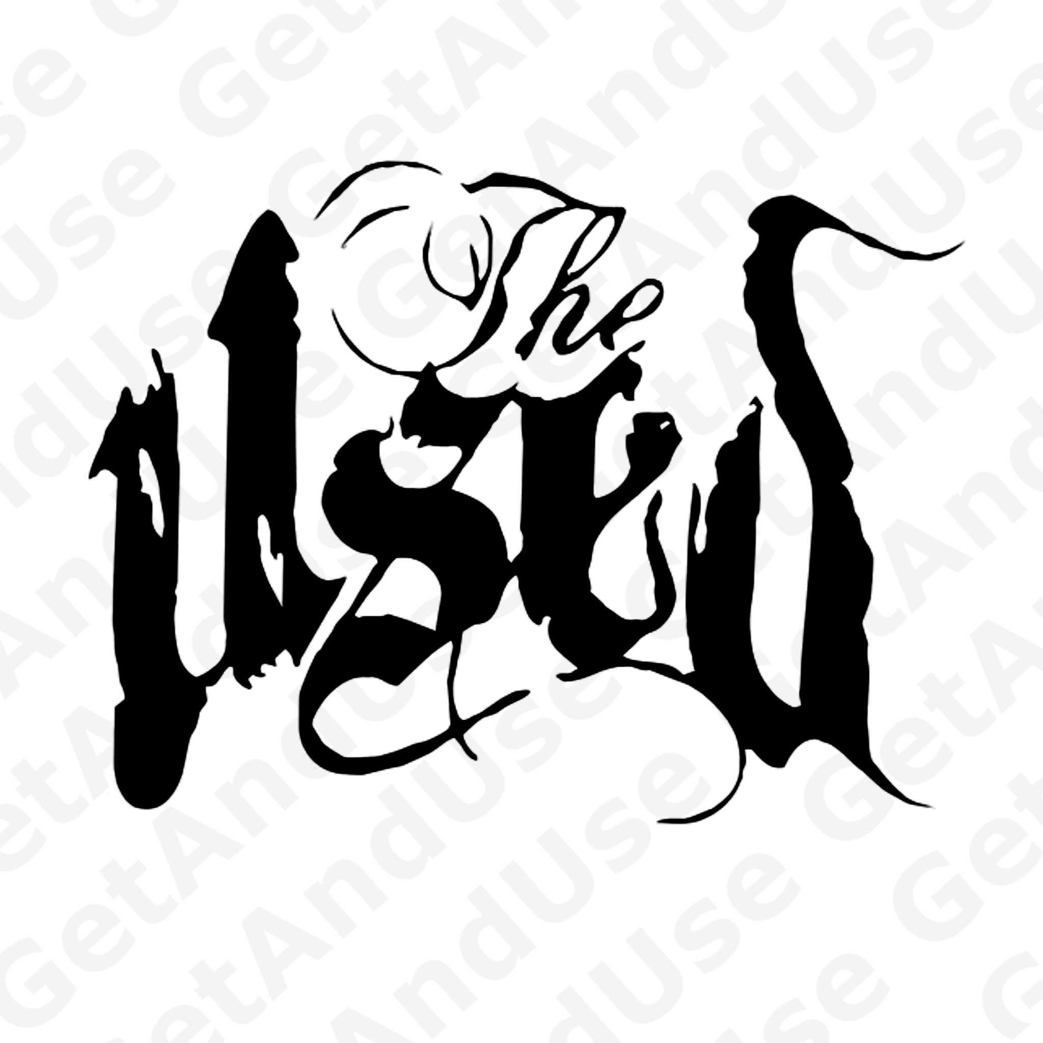 The Used Logo Svg and Png - Etsy