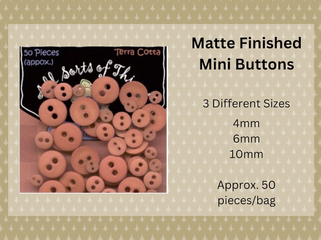 Micro Buttons, 50 Pieces, 4mm Buttons, 6mm Buttons, 10mm Buttons ...