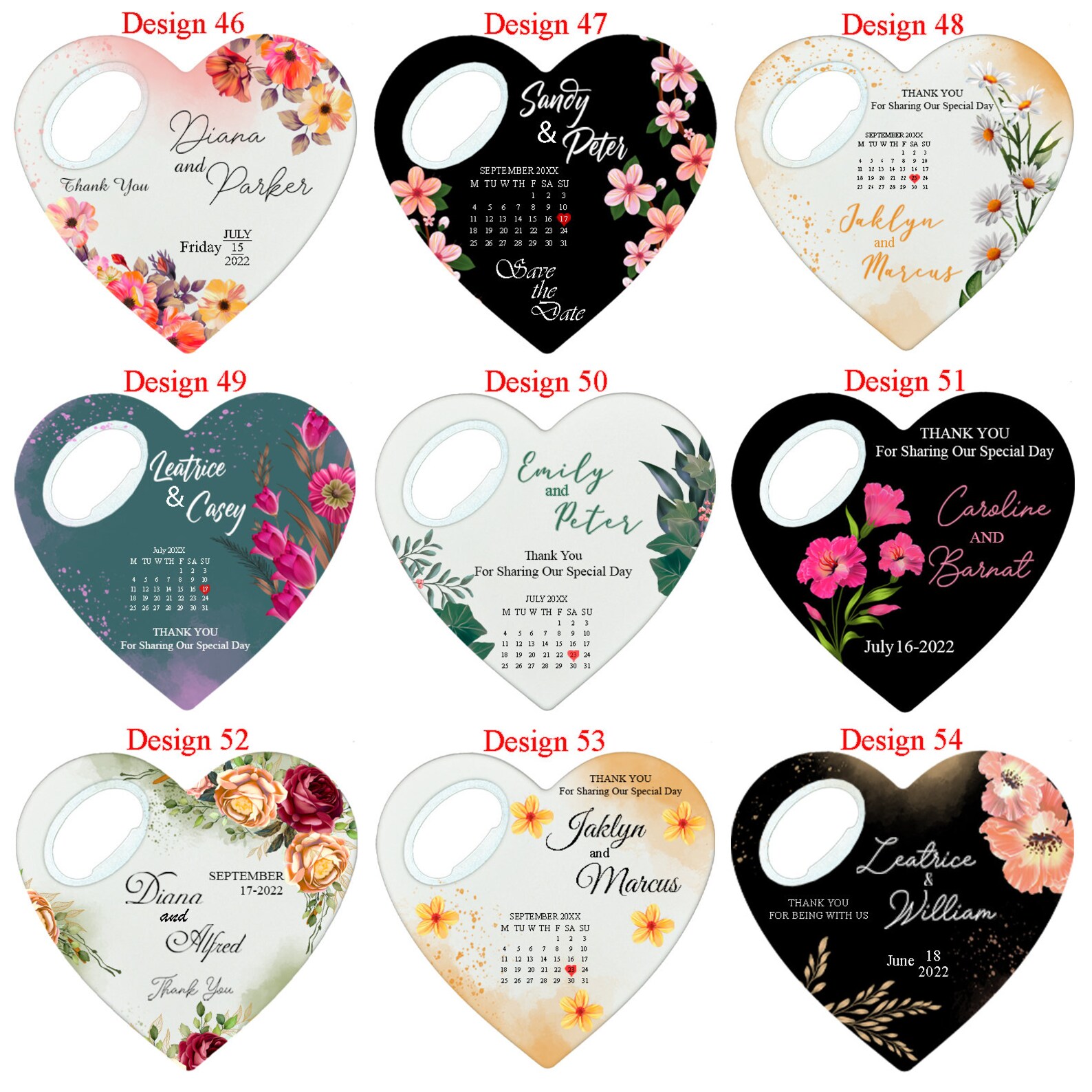 Magnets for Wedding Favors Bulk , Wedding Thank You Favors for Guests ...