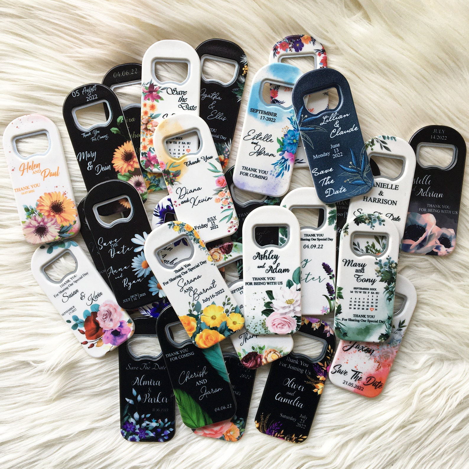 Magnets for Save the Date, Wedding Thank You Favors , Magnets for ...