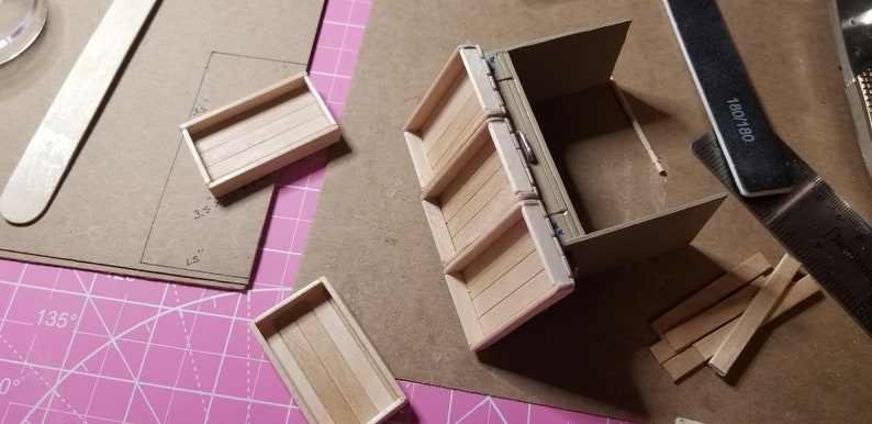 Miniature Half Crates Produce Crates - Etsy