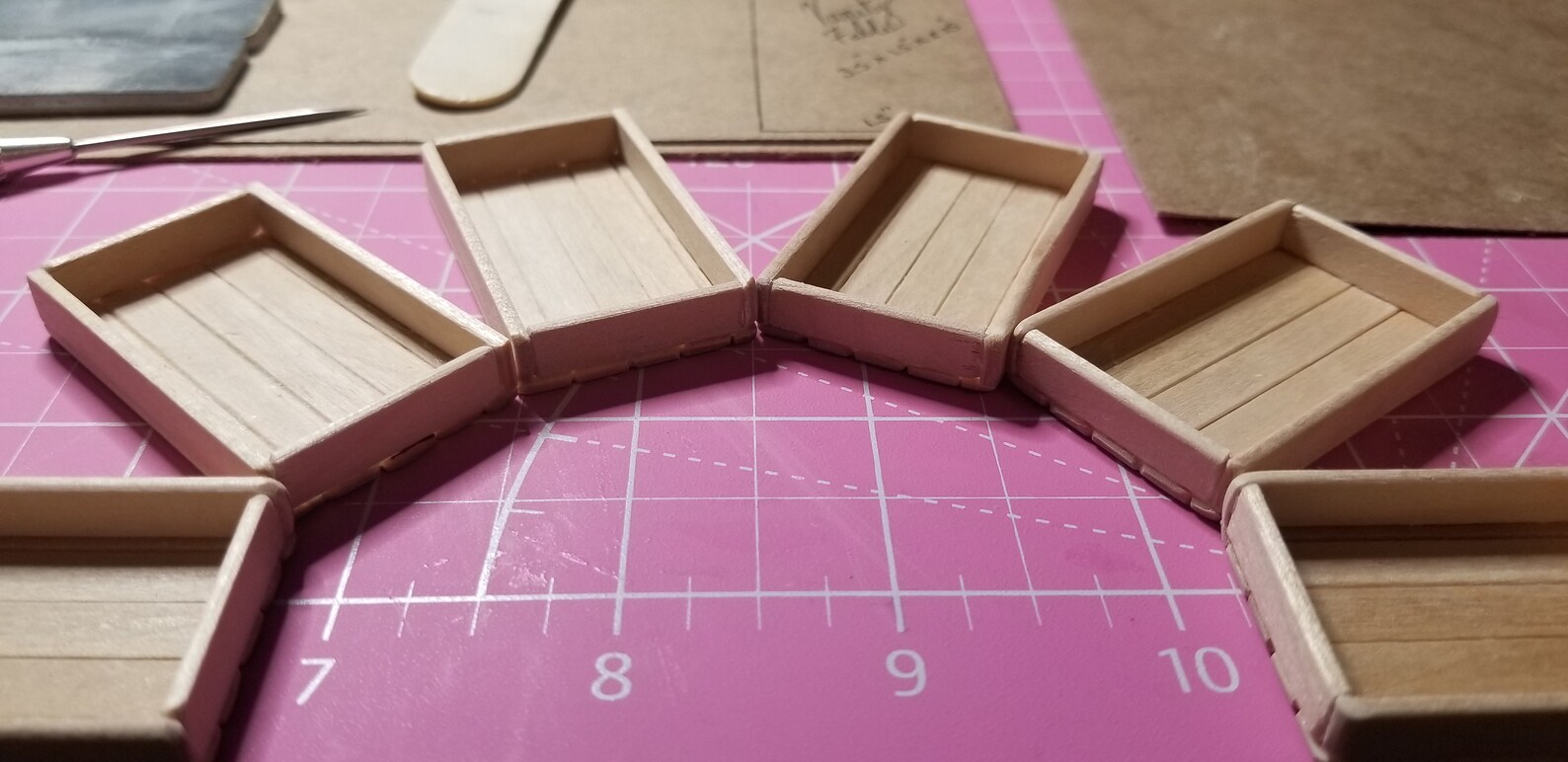 Miniature Half Crates Produce Crates - Etsy