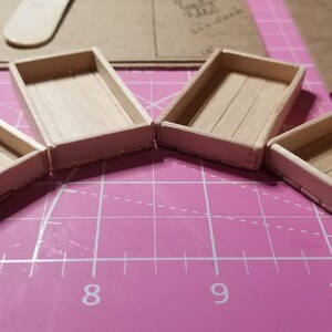 Miniature Half Crates Produce Crates - Etsy