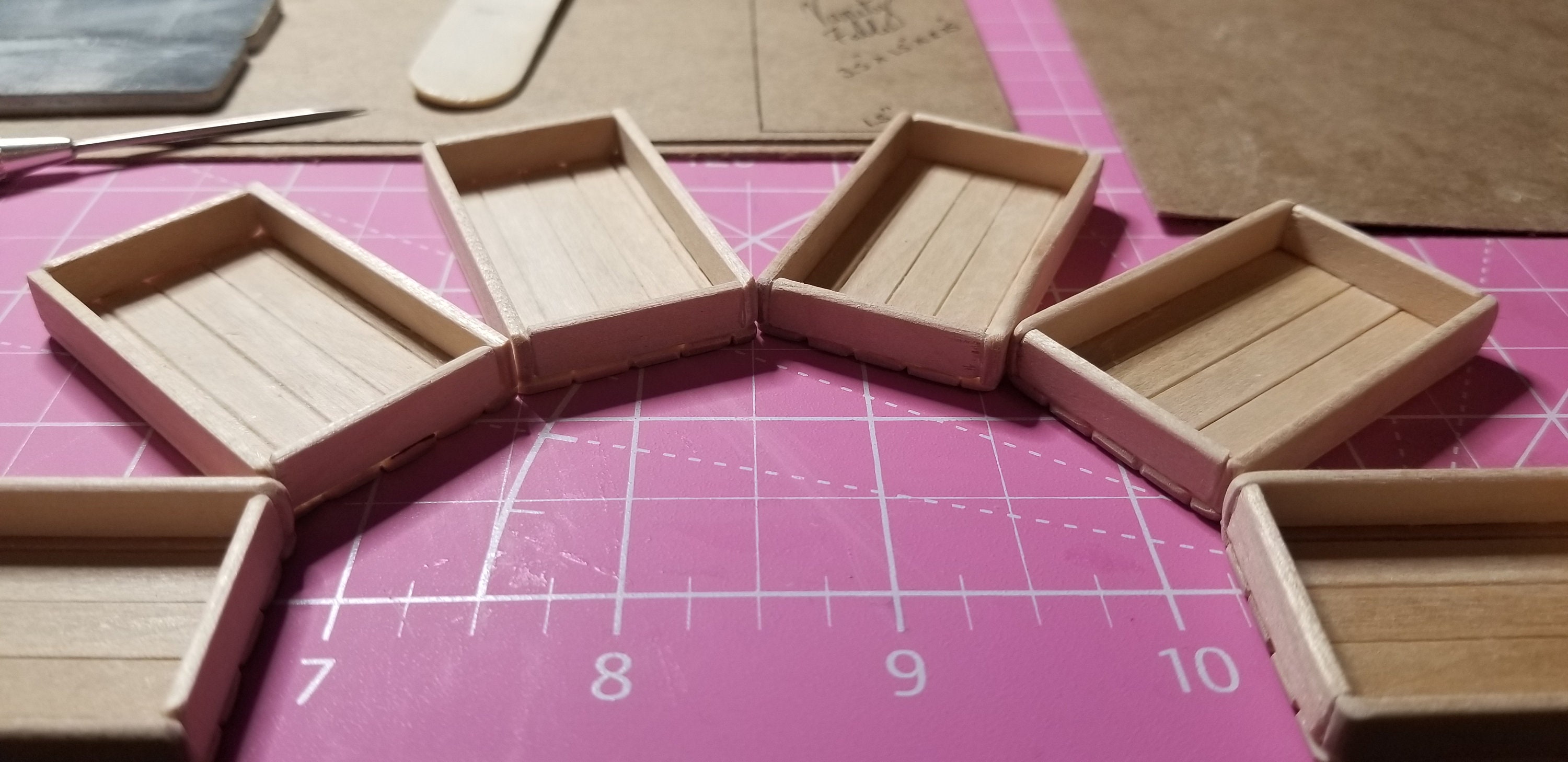 Miniature Half Crates Produce Crates - Etsy