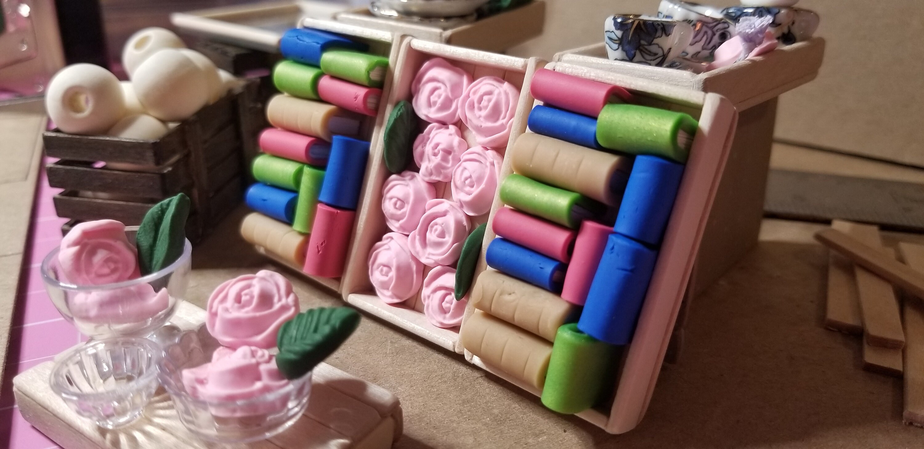 Miniature Half Crates Produce Crates - Etsy