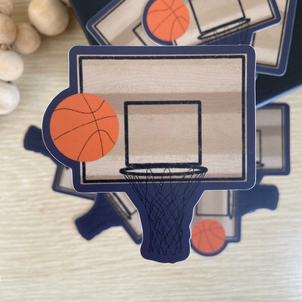 Basketball Stickers - Etsy