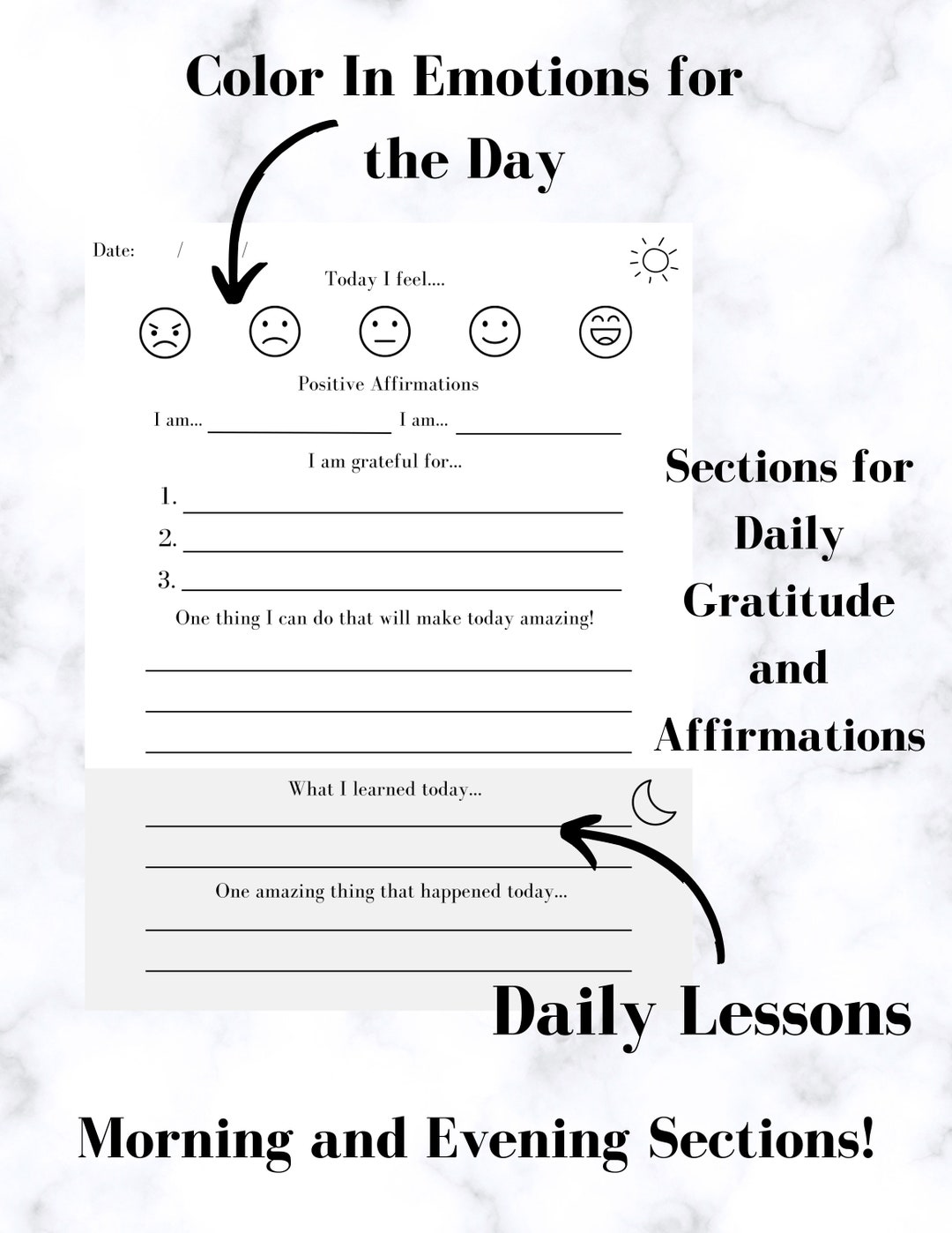 Childrens Daily Journal | Mindfulness Journal for Kids 5 and up | Kids ...