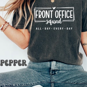 Front Office Squad Shirt, Front Office Shirt, Secretary Shirt ...