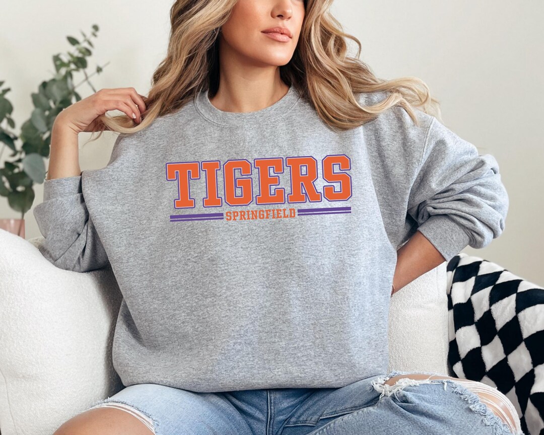 Custom Mascot Sweatshirt, School Team Sweatshirt, Personalized Sports ...