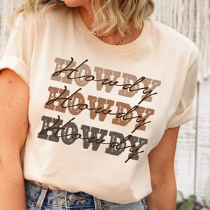 Howdy Shirt - Etsy