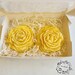 Lemon Soap Box Yellow Rose Soap Citrus Soap Flower Soap Box Easter Soap ...