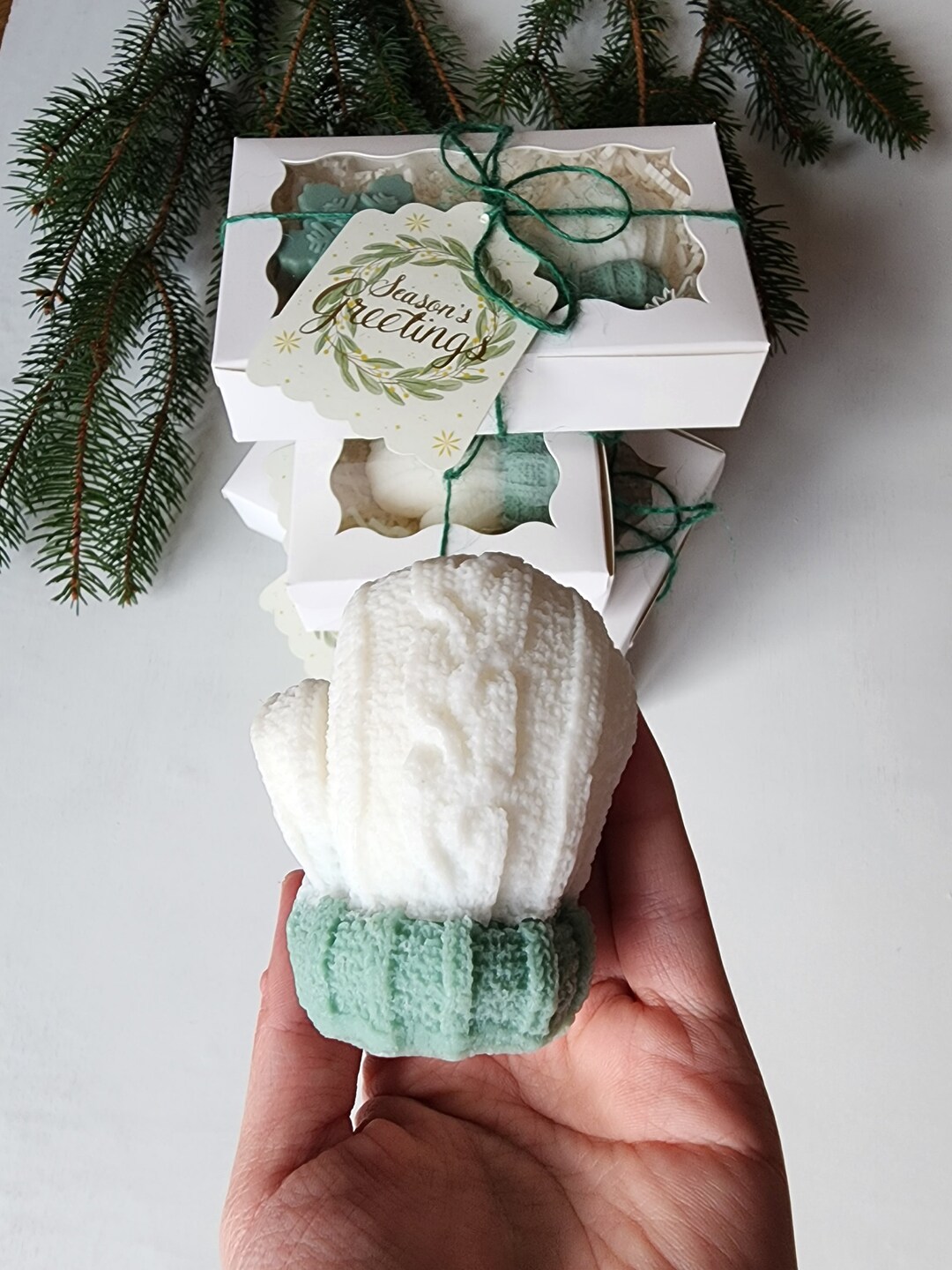 Mitten Soap Christmas Soap Winter Soap Christmas Gift Holiday Gift ...