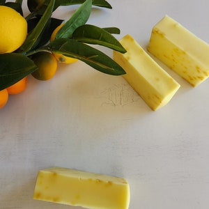 Lemon Soap Bar Lemon Zest Soap Lemon Party Favors Gift Handmade Soap ...