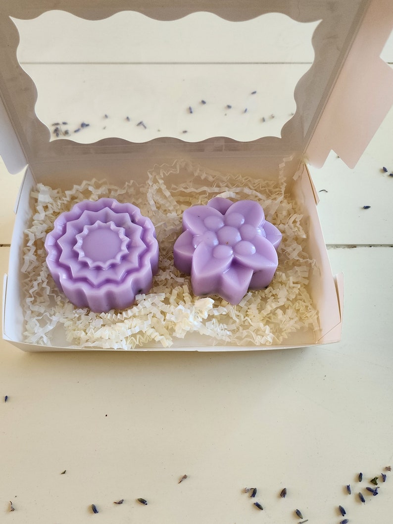 Lavender Soap Box Flower Soap Handmade Soap Shea Butter Soap Gift for ...