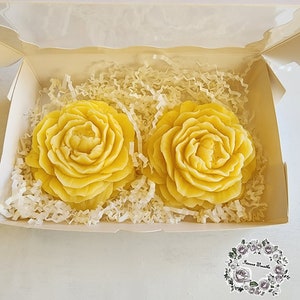 Lemon Soap Box Yellow Rose Soap Citrus Soap Flower Soap Box Easter Soap ...