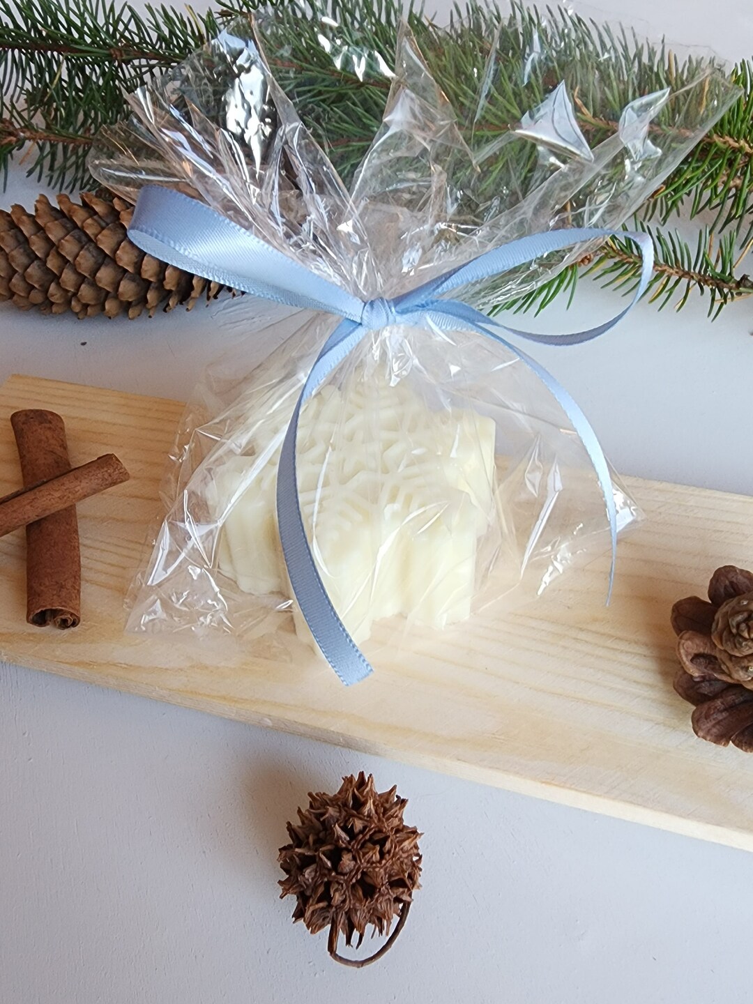 Snowflake Soap Christmas Soap Gift Winter Soap Gift Vanille Soap ...