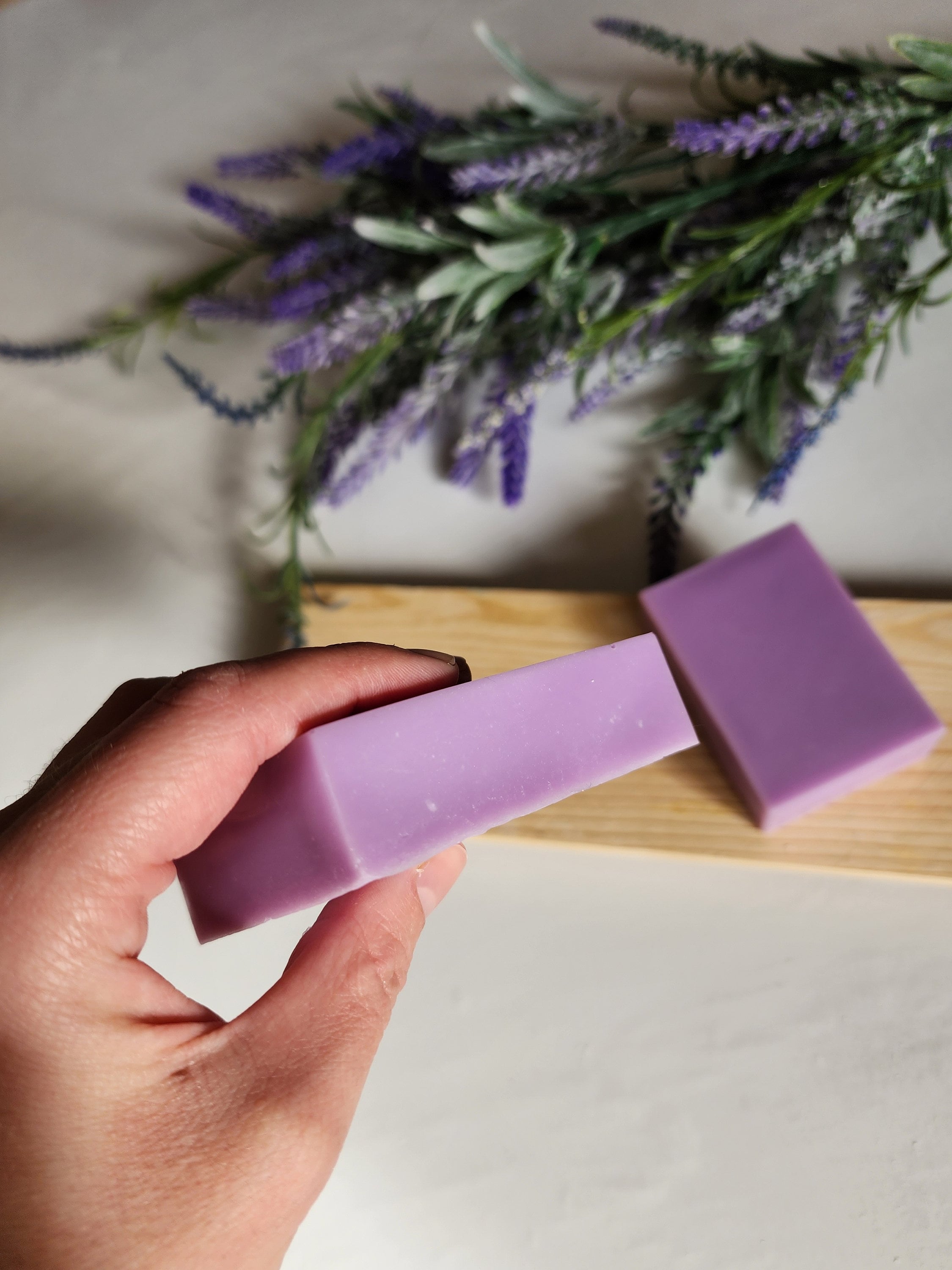 Lavender Soap Bar Lavender Soap Gift for Her Relaxing Soap Handmade ...