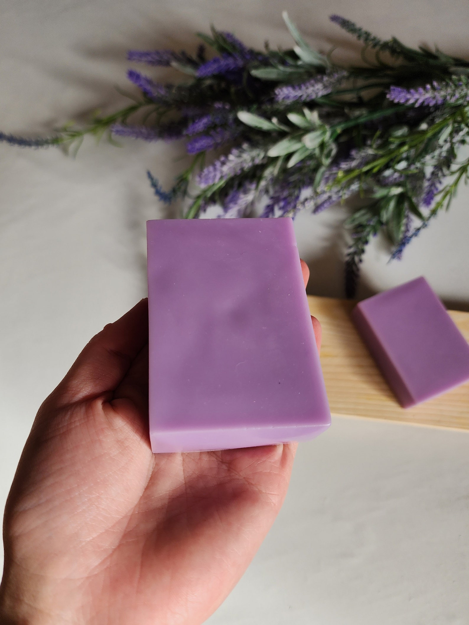 Lavender Soap Bar Lavender Soap Gift for Her Relaxing Soap Handmade ...