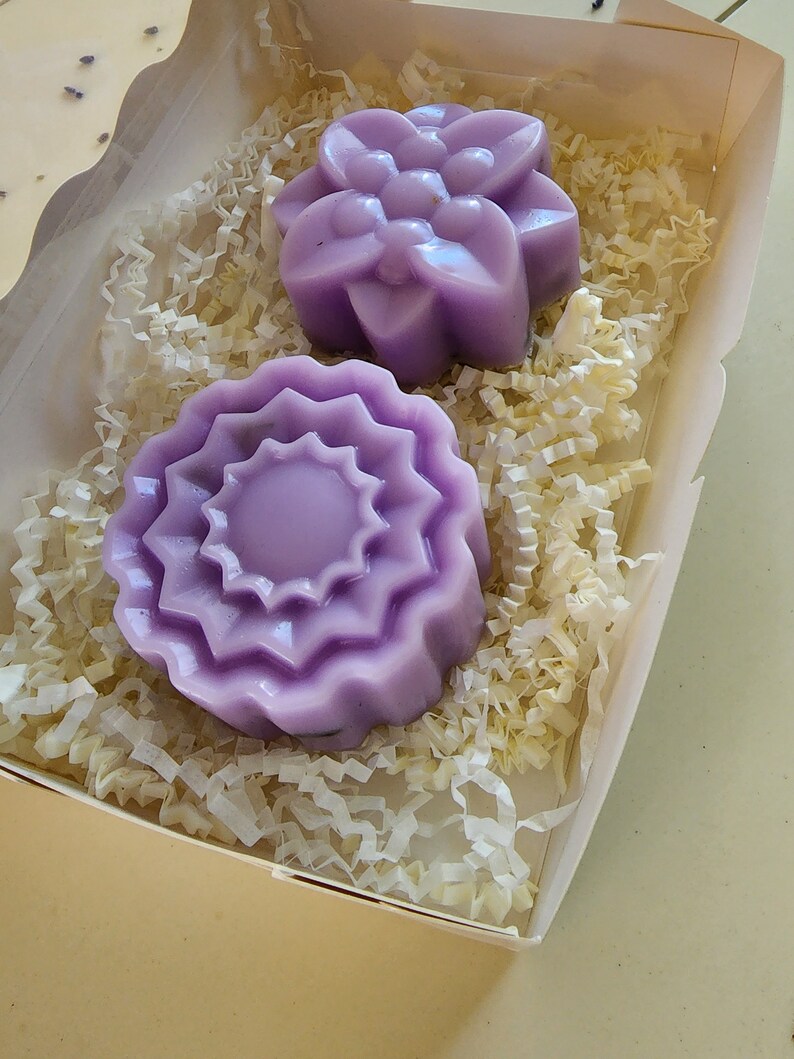 Lavender Soap Box Flower Soap Handmade Soap Shea Butter Soap Gift for ...