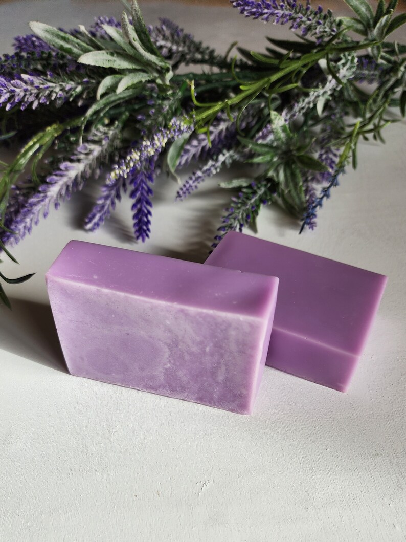 Lavender Soap Bar Lavender Soap Gift for Her Relaxing Soap Handmade ...