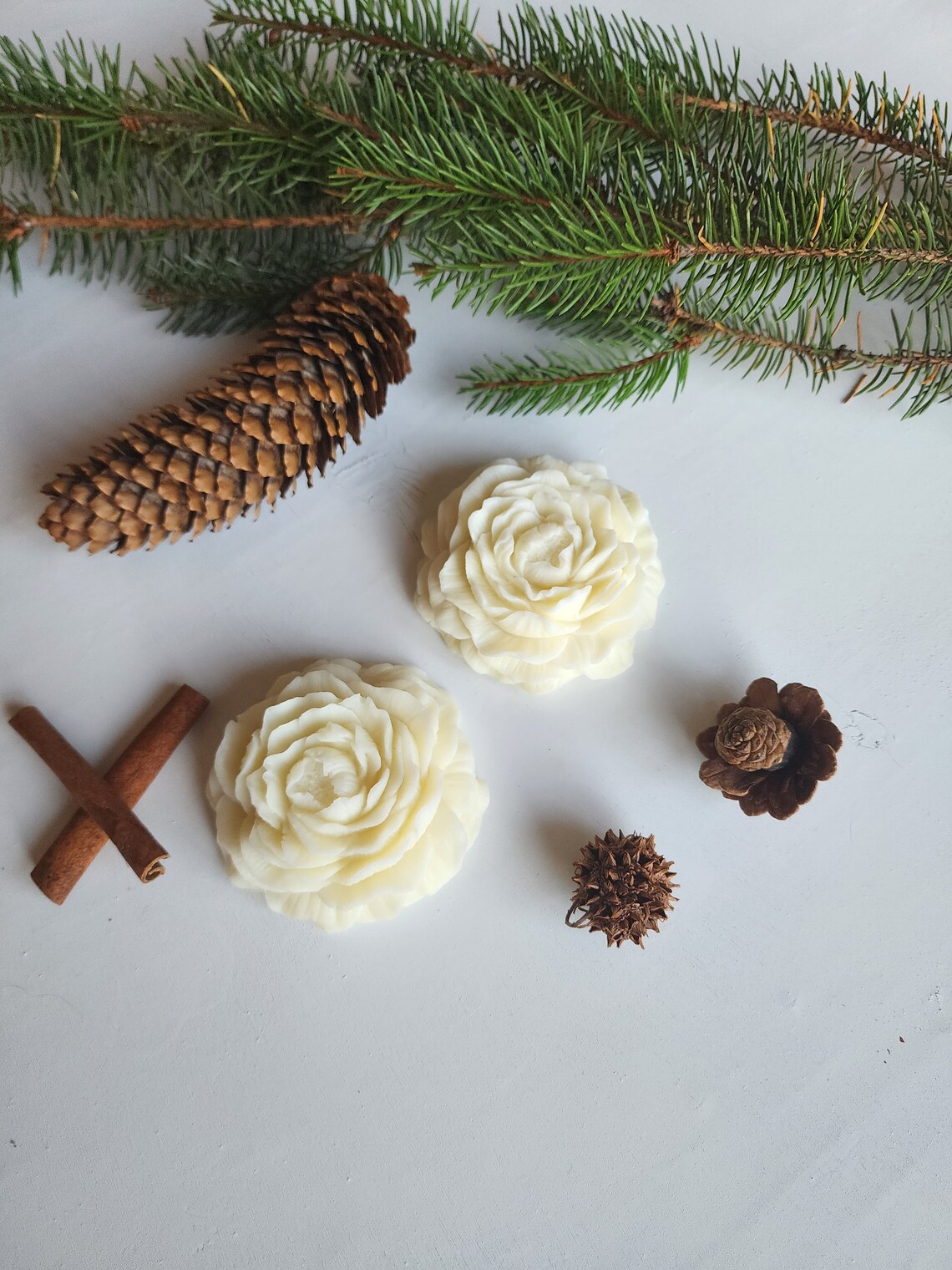 Flower Soap Box 2 Rose Soap Bar Handmade Soap Easter Soap Mom - Etsy