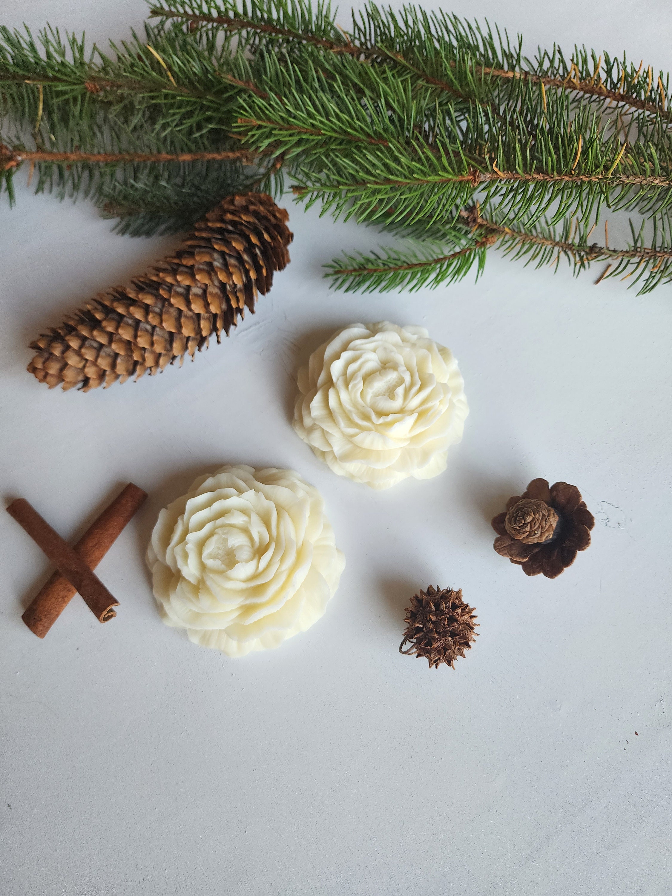 Flower Soap Box 2 Rose Soap Bar Handmade Soap Easter Soap Mom - Etsy