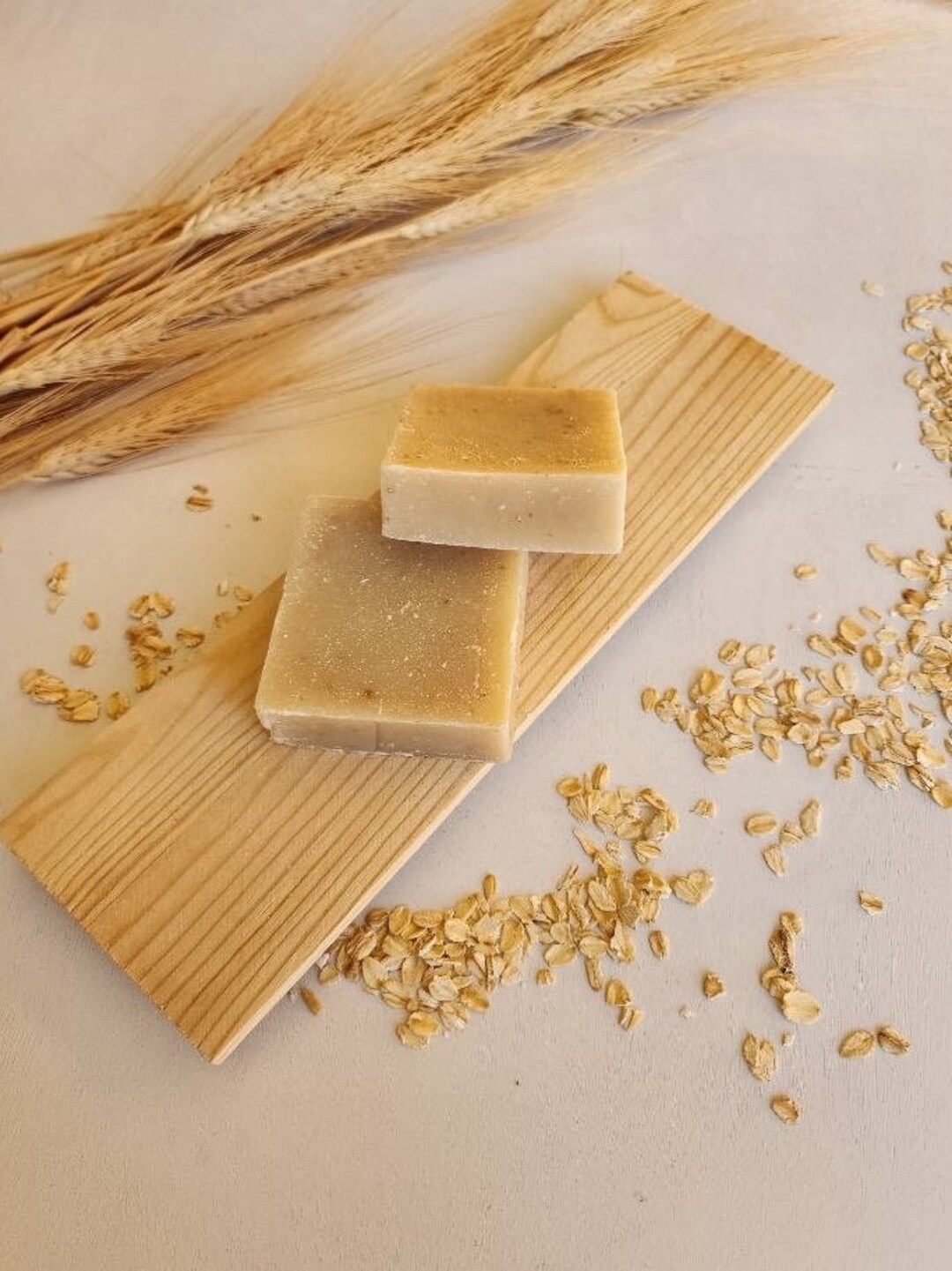 Oatmeal Milk and Honey Soap Bar Natural Soap No Scent Soap Cold Process ...