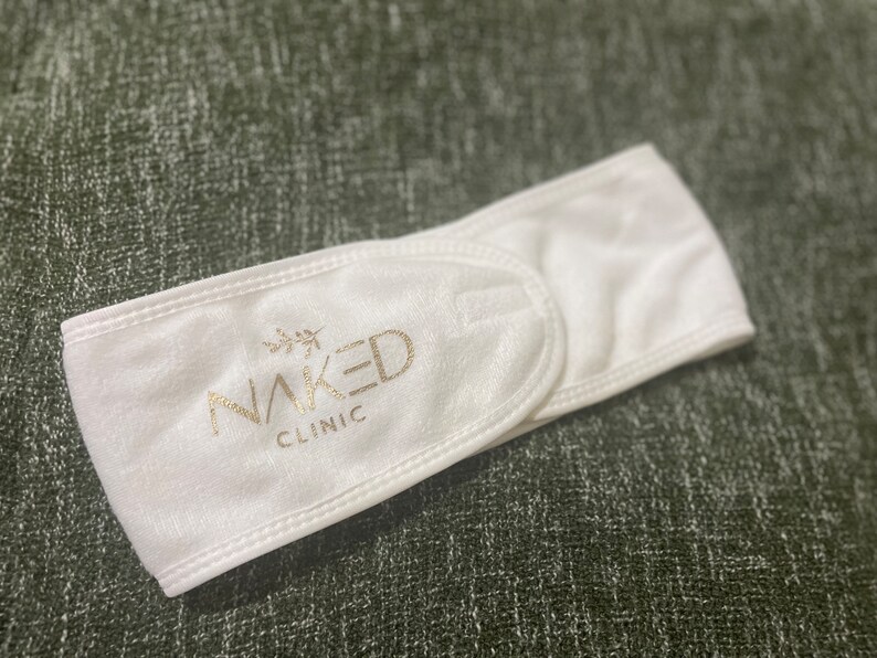 Personalized With Your Logo Spa Headband Esthetician Wrap Band With ...