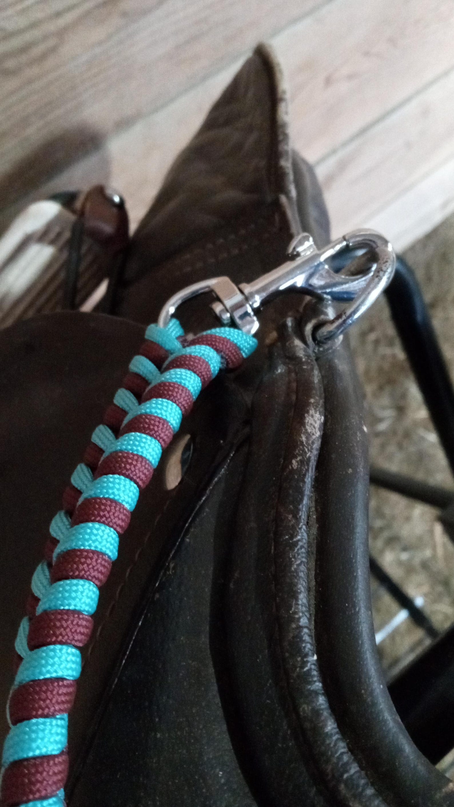 Braided Polycord Grab Strap: English Saddle Balance Handle - Etsy