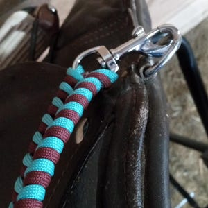 Braided Polycord Grab Strap: English Saddle Balance Handle - Etsy