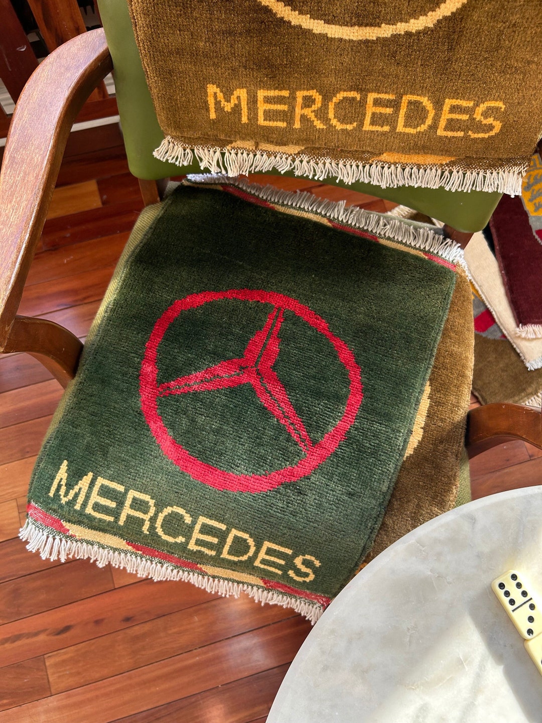 Mercedes Benz Handmade Rug - Etsy