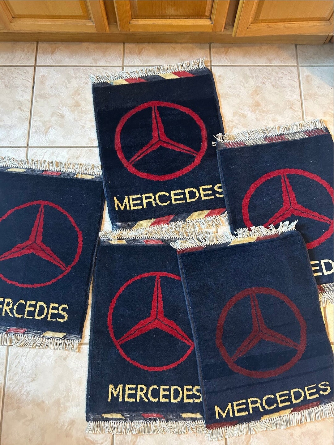 Mercedes Benz Rug Handmade - Etsy