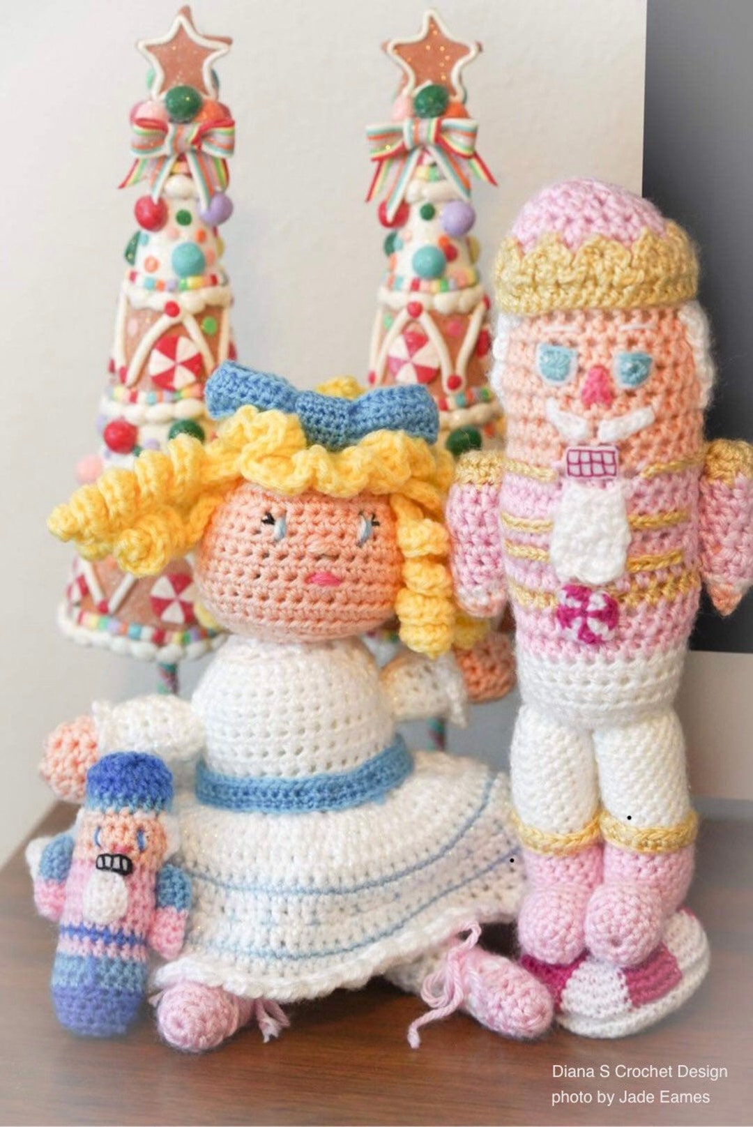 Custom Crochet Nutcracker Doll - Etsy